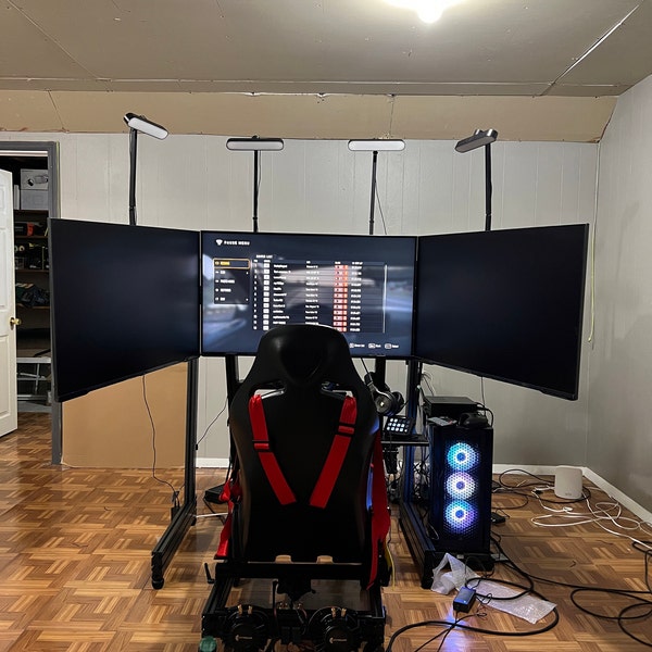 Hue Play Bar Light Mount for Sim Racing | Flight Rig | Adjustable ...