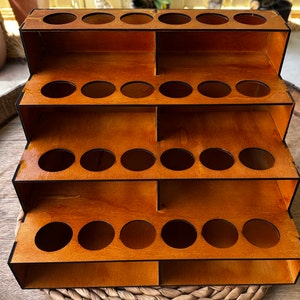 74 Roll Vinyl Storage Rack Plans for 5mm Plywood - Etsy