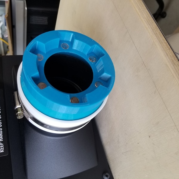 Magnetic Twist-lock Dust Collection Connectors: 4"/2.5" Woodshop Hose ...