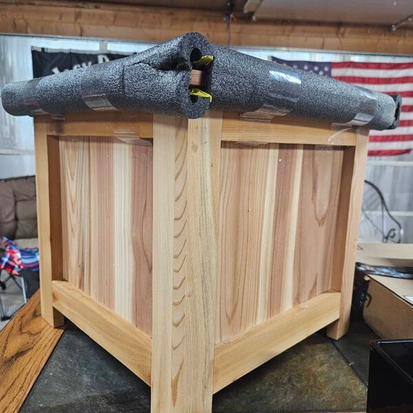 Modern Farmhouse Shaker Cedar Planter High Quality Build and Materials ...