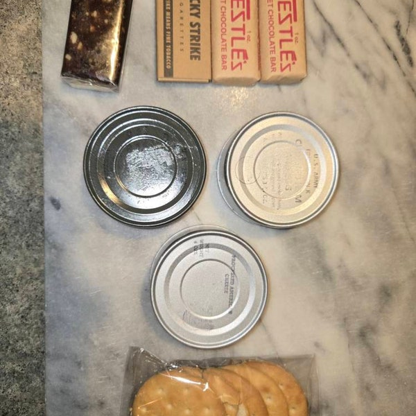 WWII US Army D Ration and Contents - Complete and Edible - Etsy