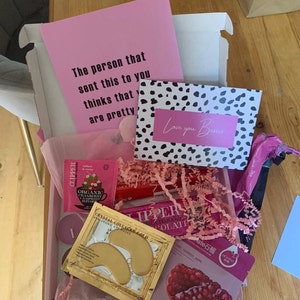 The Bestie Box Letterbox Gifts Treat Box Self Care Box | Etsy UK