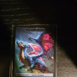 Mtg Zeppelin 5/5 Double Sided Token Alternative Art EDH - Etsy