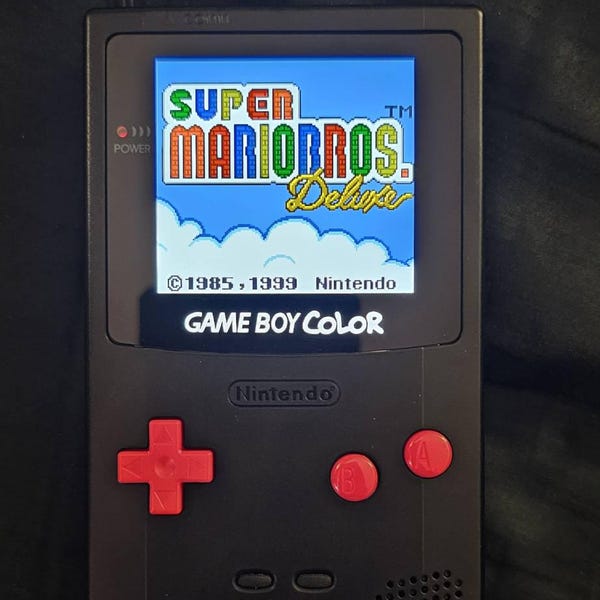 Nintendo Game Boy Color System Gbc AMOLED OLED Q5 Xl Touchscreen LCD ...