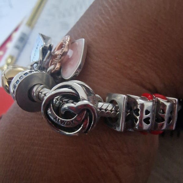 Pandora Silver Infinity Collier Necklace Endless Affection Infinity ...