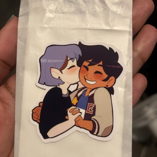 TOH Eda, Raine, Darius and Vee Stickers - Etsy