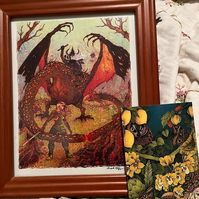 Crow Effigy 8x10 Print - Etsy