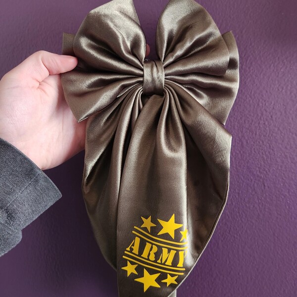 KC Chiefs Inspired Football Coquette Hair Bow - Etsy