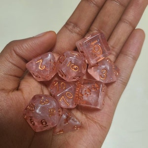 Cat Claws Dnd Dice Set Polyhedral Dice D&D Dice Dungeons | Etsy