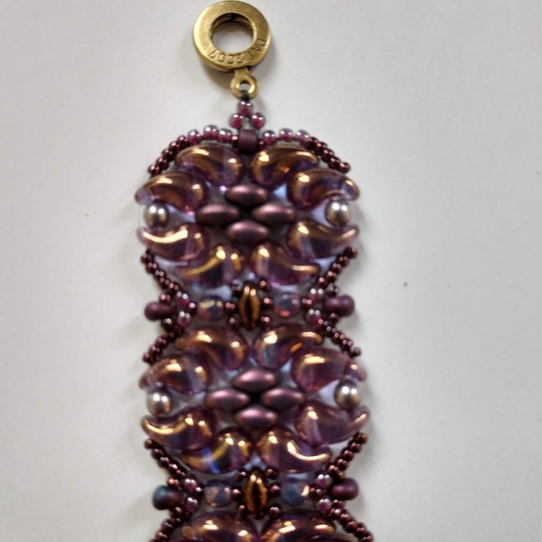 Tadpoles Bracelet - Beading Tutorial -zoliduo Superduo Pearls Drops ...