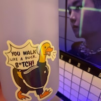 RM Rpwp Sticker, You Walk Like a Duck B*tch, Groin Vinyl Stickers ...