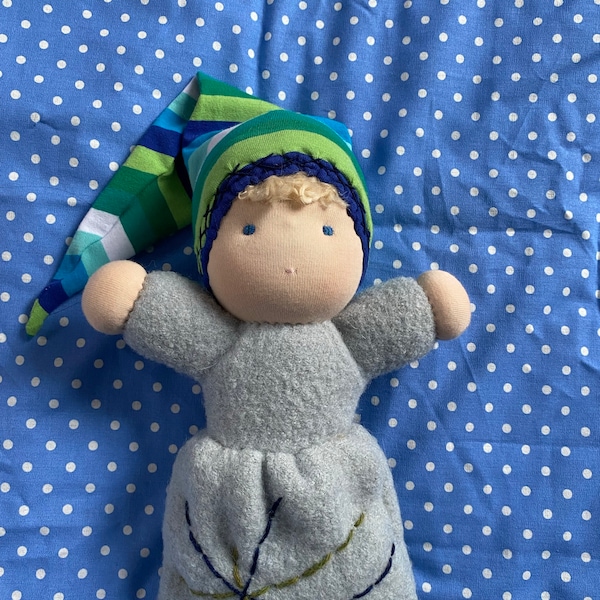 Soft Waldorf Doll, Girl Doll, Custom Made Girl Doll, Organic Cotton ...