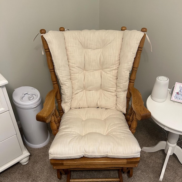 Wingback Rocker/ 4 Post Rocker/glider Cushions/rocker Cushions/ Rocking ...