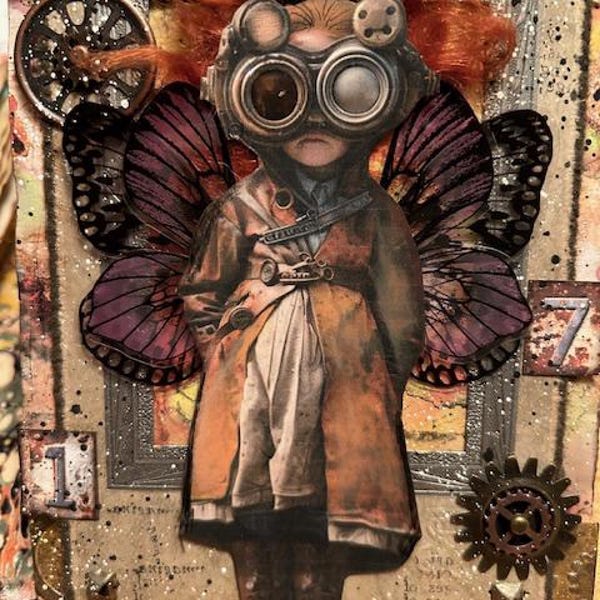 Vintage Christmas Junk Journal Kit, Xmas Characters Digital ...