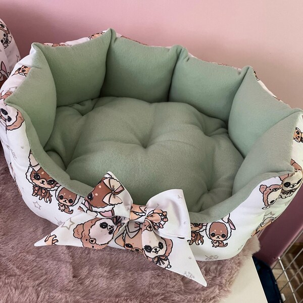 Dog Snuggle Bed Sewing Pattern and Tutorial PDF - Dog Sleeping Sack ...