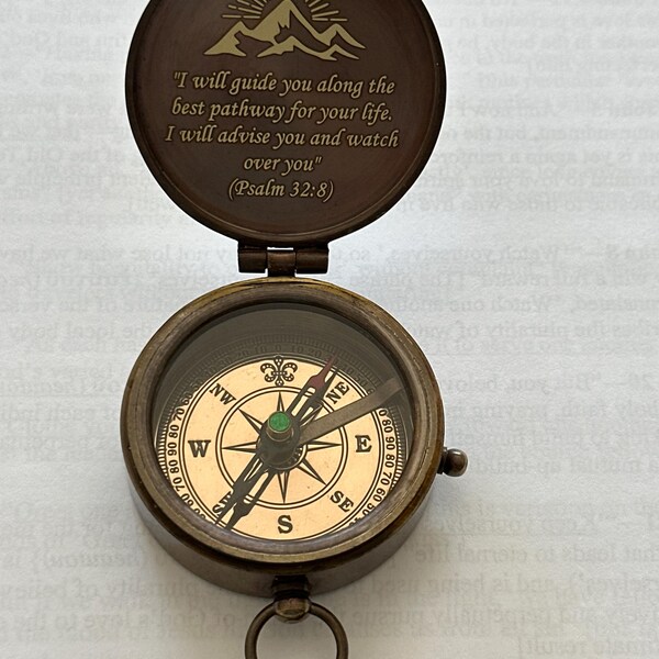 Baptized Boy Gift, Customized Compass, Christian Gift, First Holy ...