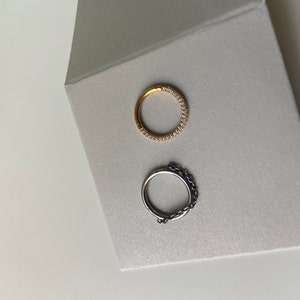 ASTM F136 Hoop With Chain Conch Hoop, Conch Earring, Conch Clicker ...