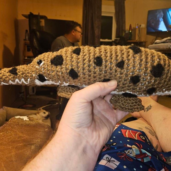 Gar Fish Crochet Pattern PDF Download | Easy Amigurumi Pattern ...