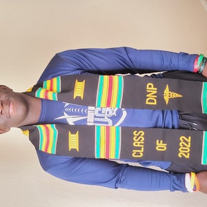 Educated Black Woman Graduation Stoles Class of 2023 Black - Etsy