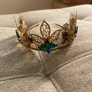 Gold Leaf Crown Athena Grecian Toga Costume Party Laurel Greek | Etsy