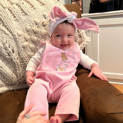 Peter Rabbit. Natural Baby Clothes Romper Hat. Beige. 100% - Etsy