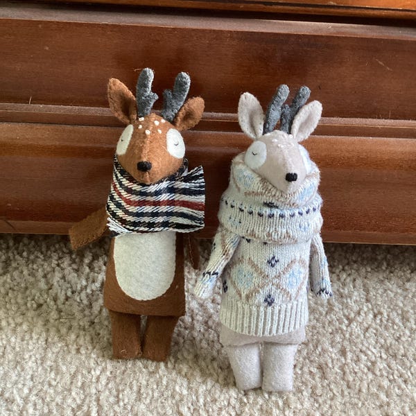 Bunny Rabbit Sewing PATTERN PDF, Stuffed Toys Tutorial, Animals Soft ...