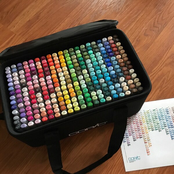 Copic Marker Insert Only for Black Bag - Holds 276 Markers - Etsy