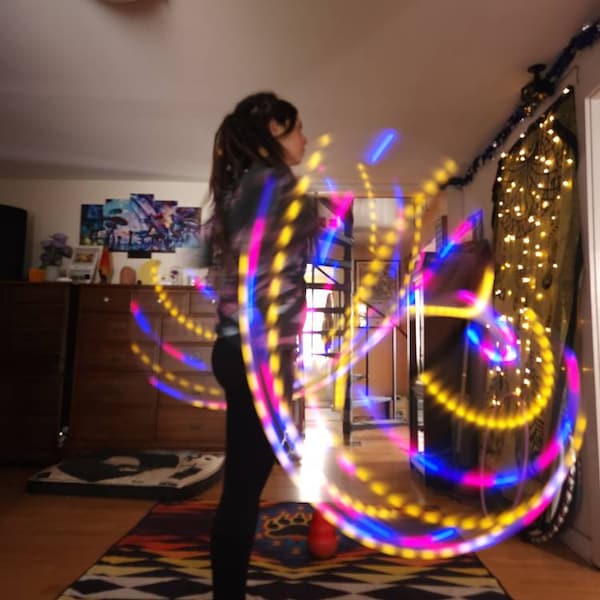 HALO Custom LED Hula Hoop - Handmade in Colorado - Durable ...