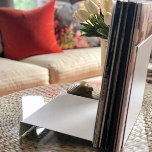 Small Tabletop Book Stand Simple Storage for Home or Office | Etsy