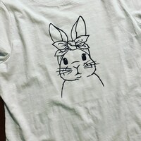 Hase SVG, Osterhase SVG, Frohe Ostern SVG, Animal With Bandana svg, Frühling svg, Hase SVG ...