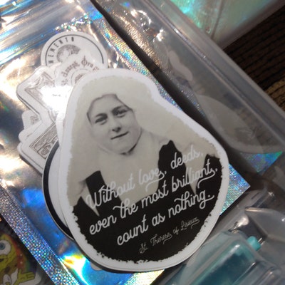 Catholic Lent Sticker paid in Full Crown of - Etsy