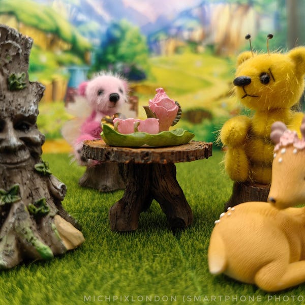Miniature Tree Ent Creature Figurine - Talking Tree Character - Middle ...