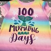 100 Mermazing Days Svg, 100 Days of School Svg, Girls 100th Day Cut ...