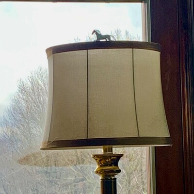 Lamp Finial: Novelty Flag for the 4th of July Dark Brass - Etsy