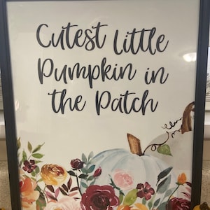 Oh So Sweet Sign Enjoy a Treat Printable Peach Baby Shower | Etsy