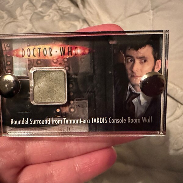 Doctor Who TARDIS Roundel Display: 10th Doctor Console Room Relic - Etsy