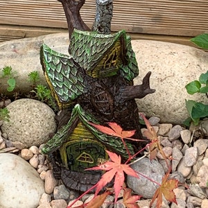 Red Root Burrow Fairy House Fairy Garden House Fairy Garden - Etsy