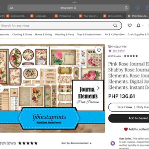 Journal Bookplate Bundle, Journal Page Elements, Bookplate Journal ...