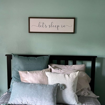 Let's Sleep in Sign - Etsy