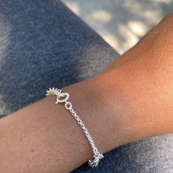 Sterling Silver Chain Length Extender for Necklace or Bracelet, 1 Inch ...