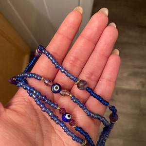 Evil Eye Protection Waist Beads - Etsy