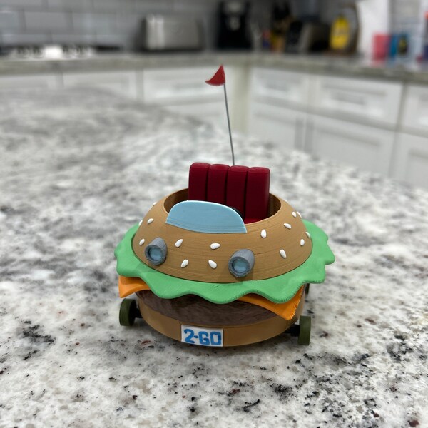 Cockroach Eating Burger Figurine | 3D Printed - Etsy