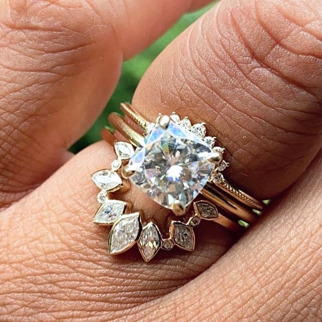 Elegant Customized Jewelry in Moissanite Diamond & by diamondrensu