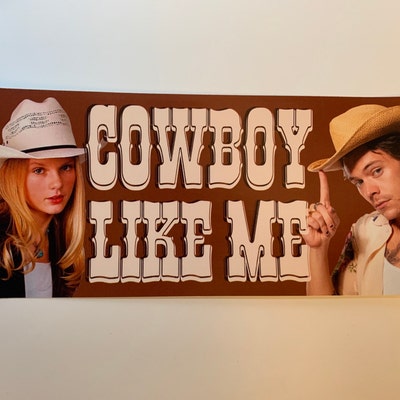 Cowboy Bumper Sticker & Car Magnet - Etsy