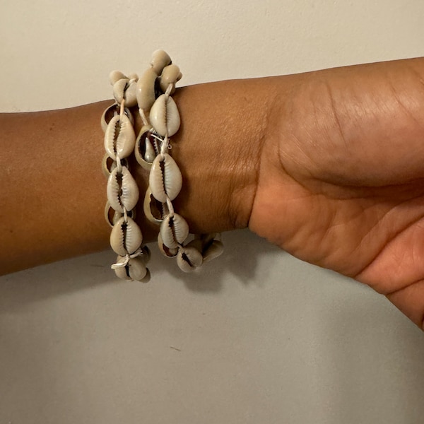 80 Kenyan Cowrie Shells African Shell Beads Cowry Shells African Beads ...