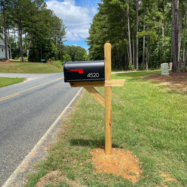 Custom Mailbox Address Numbers, Modern Mailbox Numbers, Mailbox Decals ...