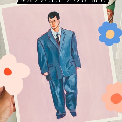 Nathan Fielder, Nathan for You, Acrylic Painting, Wall Art, Art Print ...