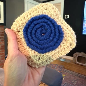 Star Granny Square Crochet Pattern for Blankets, Sky Granny Square ...