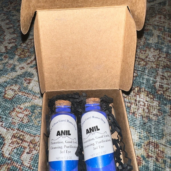 Blessed Anil Powder in Apothecary Corked Vial || Hand-ground || Bolsa ...