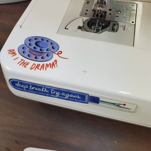 Seam Ripper Sticker, Cute Sewing Stickers, Sewing Machine Sticker ...